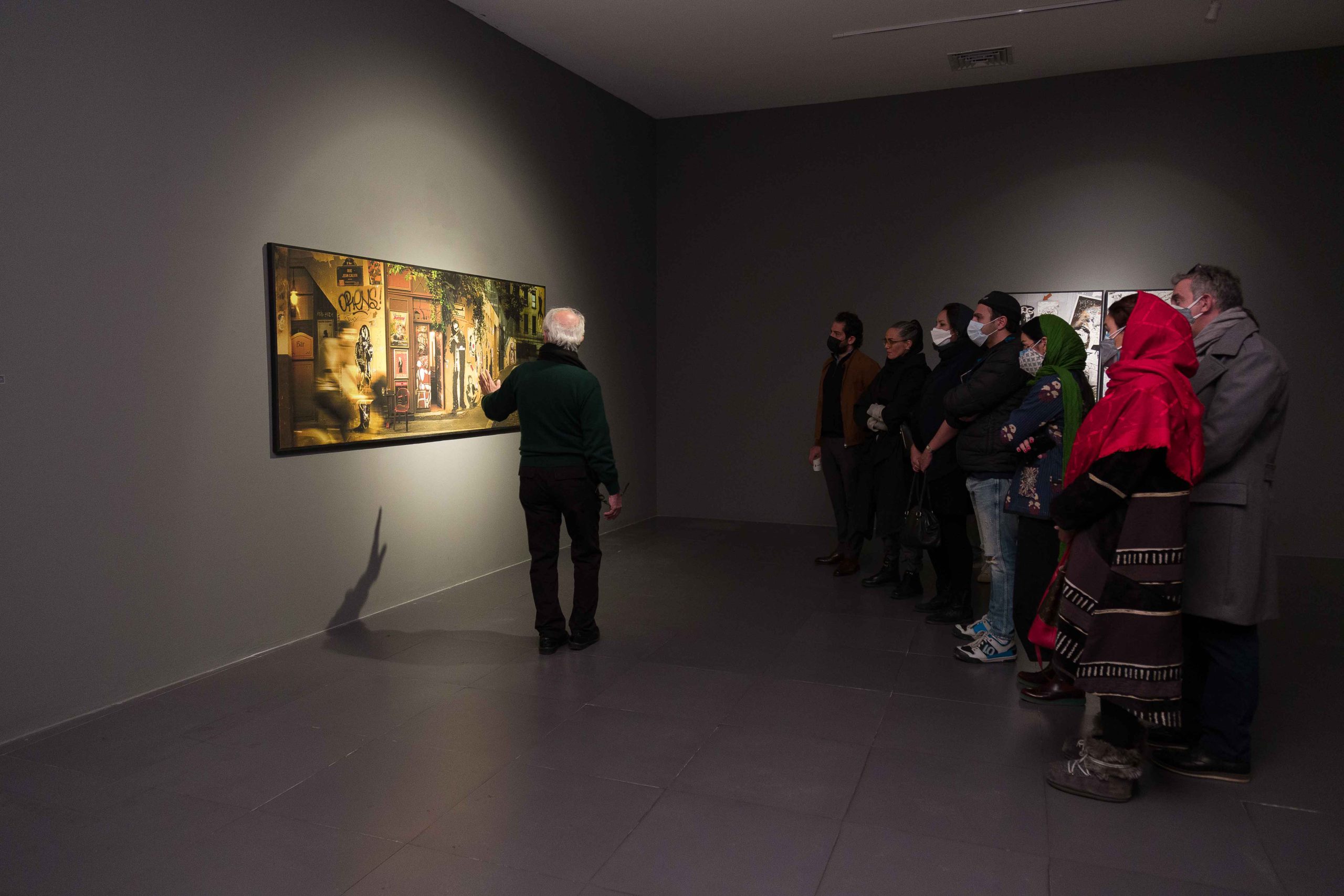 Photo Graffiti/ Mahmoud Kalari - Iranshahr Art Gallery